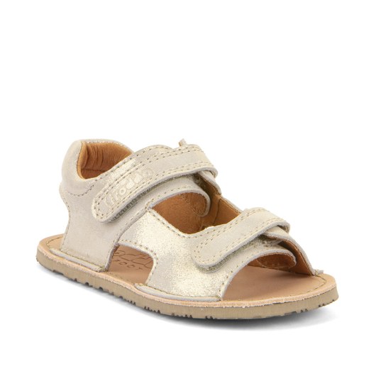 Froddo - Sandały dziecięce Barefoot Flexy Mini Gold Shine